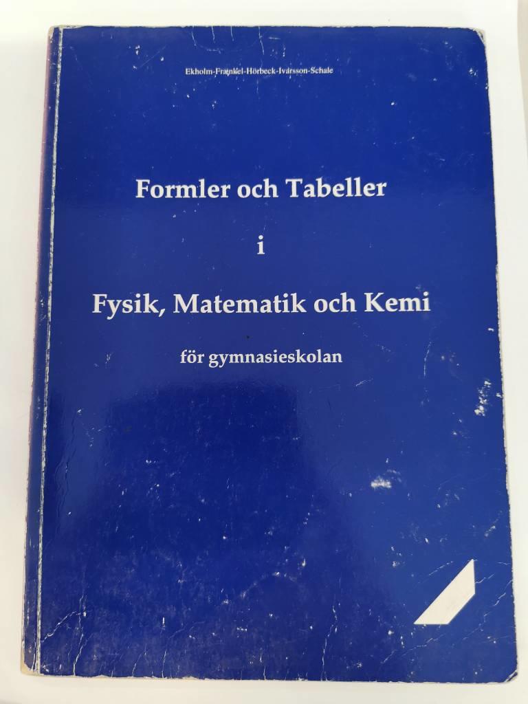 Formler och tabeller i fy... | Ekholm, Per Uno | från 45
